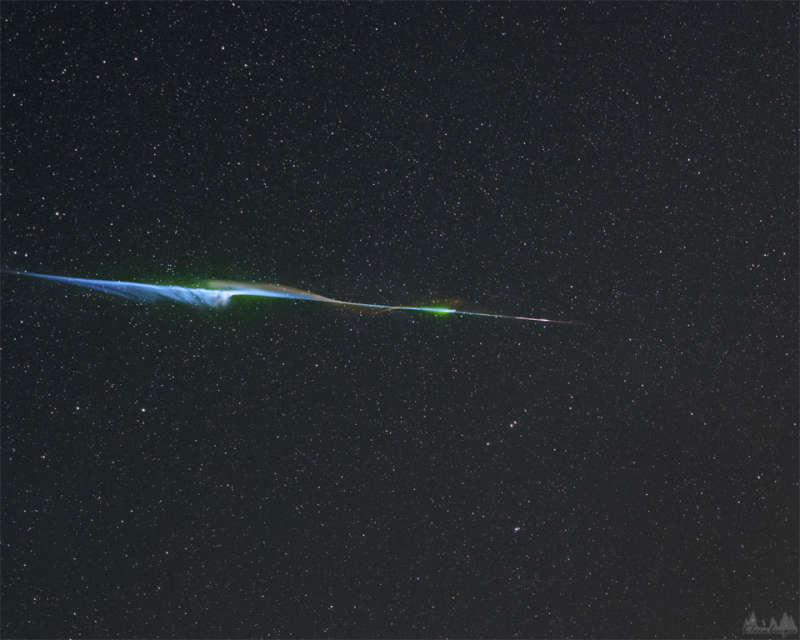 APOD: 2023 July 24 Б Chemicals Glow as a Meteor Disintegrates APOD: 2023 July 24 Б Chemicals Glow as a Meteor Disintegrates